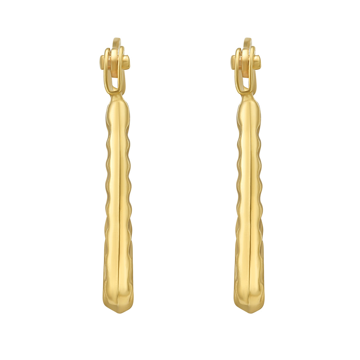 14K Gold Tube Hoops – Reiner's Fine Jewelry